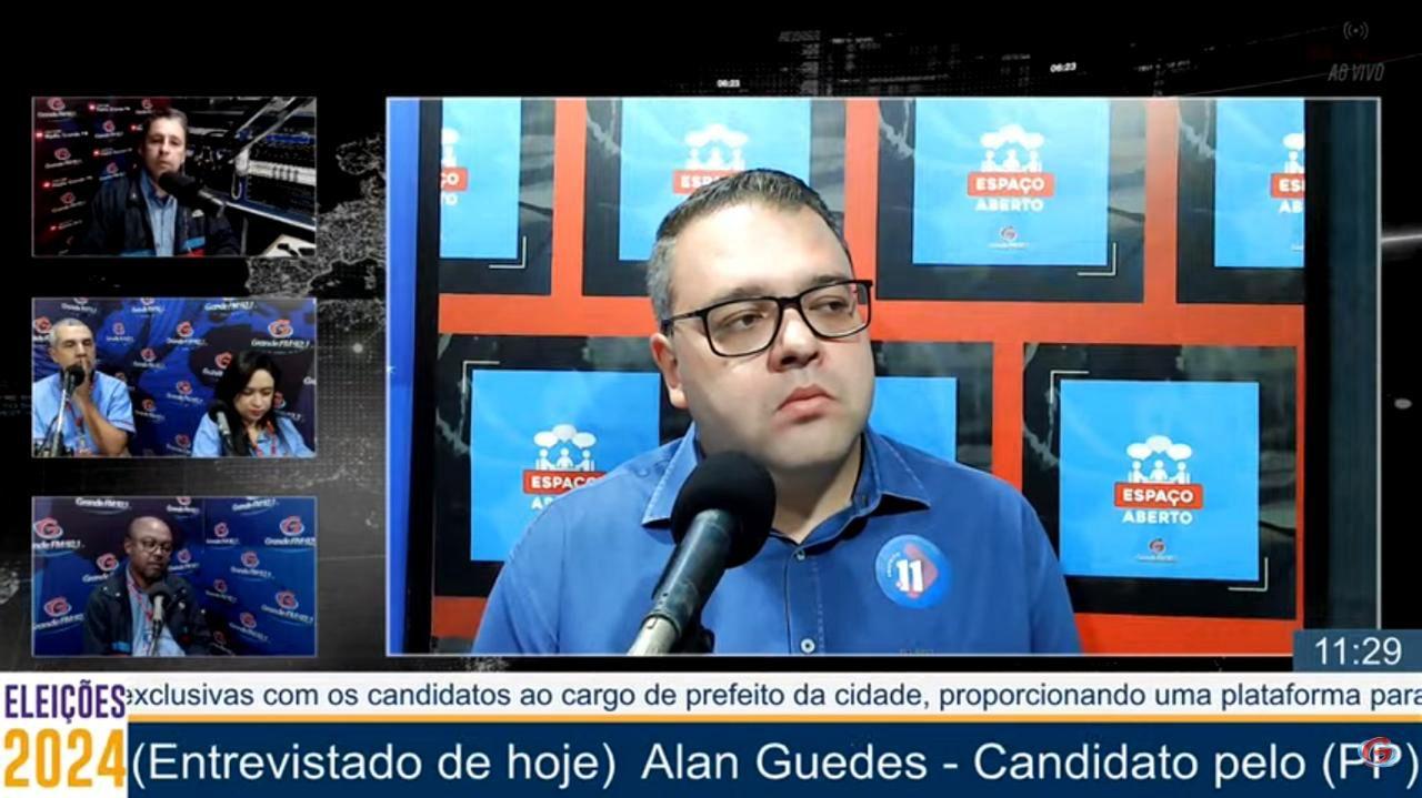 Em entrevista, Alan Guedes diz que vai construir o Piso de 20 horas ...
